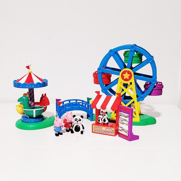Peppa Pig | Toys | Peppa Pig Fun Fair Carnaval Ferris Wheel Playset ...